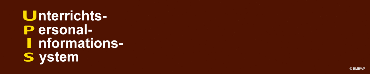 UPIS Unterrichts-, Personal- und Informations System - BMBWF: Startseite
